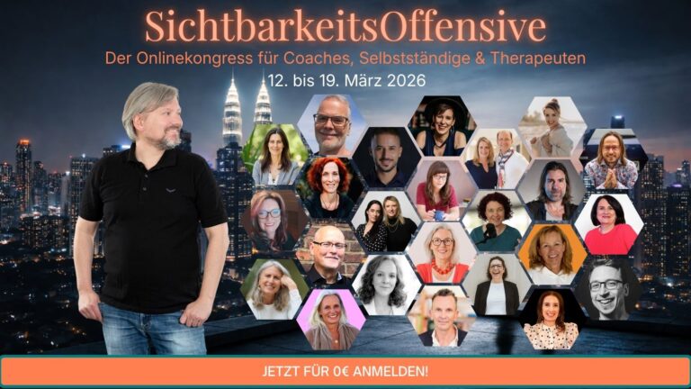 Die Sichtbarkeits-Offensive 2026 Kongress - Infos & Anmeldung